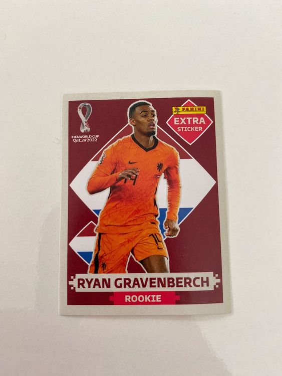Ryan Gravenberch Extra Sticker Panini 2022 (Neu (gemäss Beschreibung)) in Gränichen für CHF 14 ...