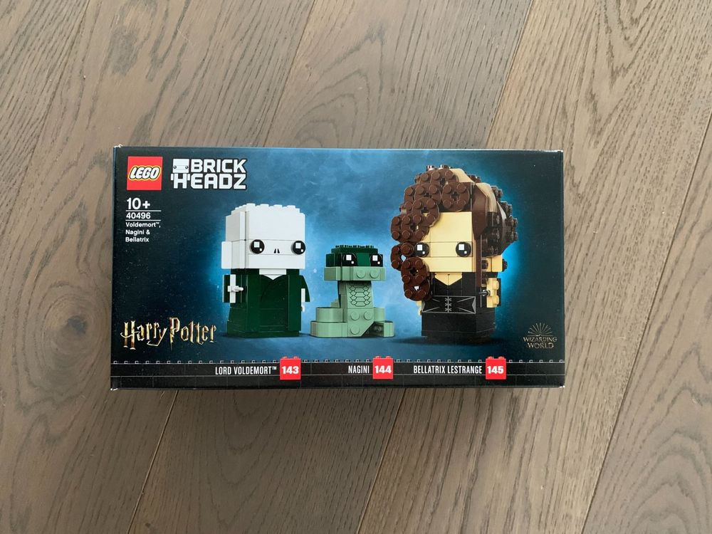 LEGO Brickheadz 40496 - Voldemort, Nagini & Bellatrix (Neu und ...