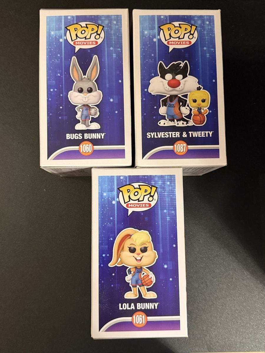 Lot de 3 figurines Funko Pop! Space Jam - Collection! (Neuf avec ...