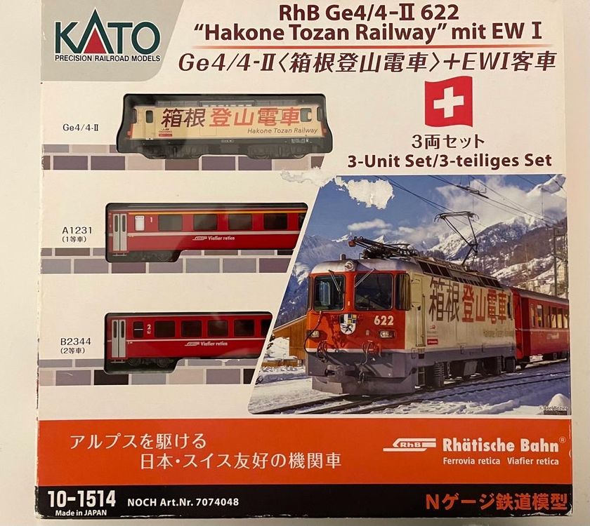 KATO 10-1514, RhB Ge4/4-II 622 - Hakone Tozan Railway (Neu und originalverpackt) in Hinteregg ...
