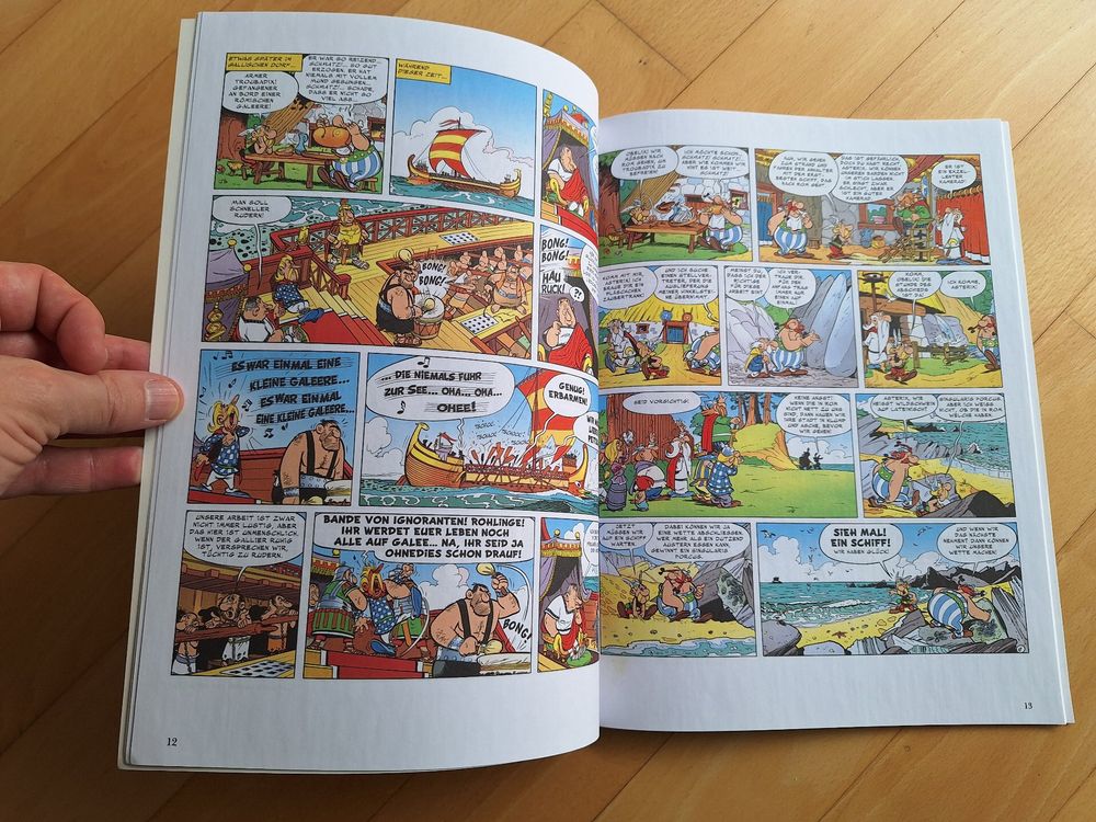 Asterix als Gladiator - Band 3 (Gebraucht) in Dättlikon für CHF 4.9 – mit Lieferung auf Ricardo ...