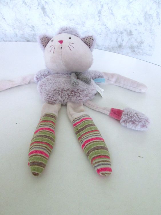 Plüsch Katze für Baby Doudu Moulin Moty, France | Kaufen auf Ricardo