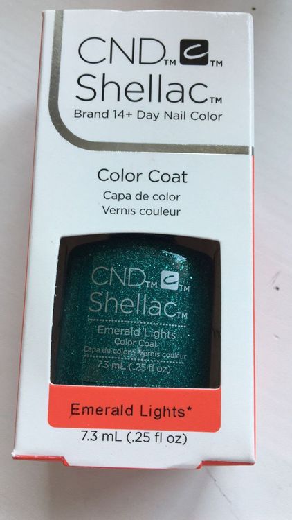 CND Shellac Emerald Lights 7.3ml (Neu und originalverpackt) in Oftringen für CHF 4 – mit ...