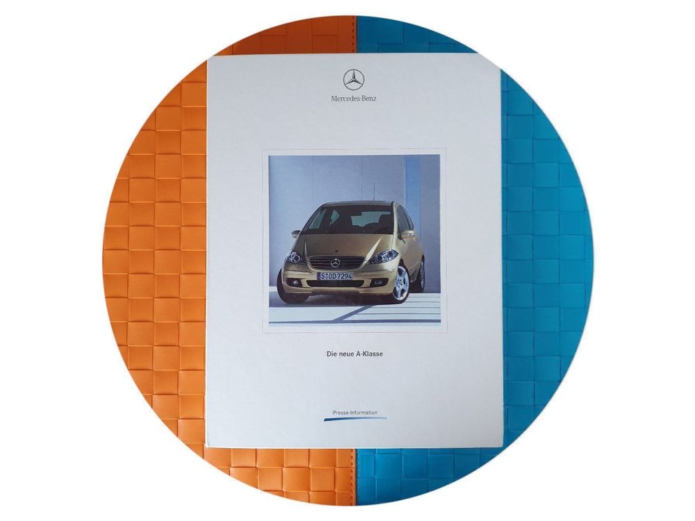 MERCEDES A-KLASSE - Prospekt / Pressemappe / CD Press Kit (Neu (gemäss ...