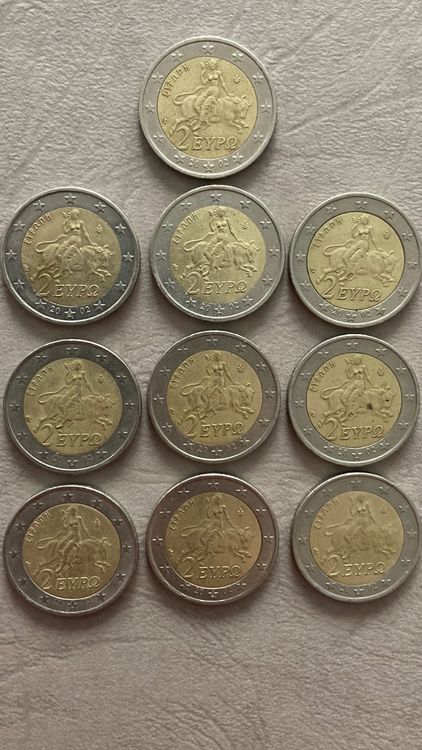 2 euro munzen Griechenland 2002 (S) | Kaufen auf Ricardo 2 euro munzen Griechenland 2002 (S) | Kaufen auf Ricardo