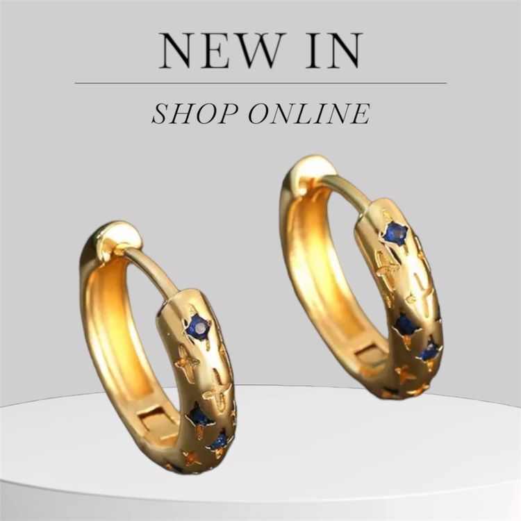 Ohrring 24k vergoldet | Kaufen auf Ricardo