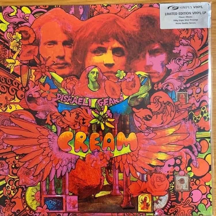 Cream - Disraeli Gears / UK-Press. Simply Vinyl -180gr Vinyl | Kaufen ...