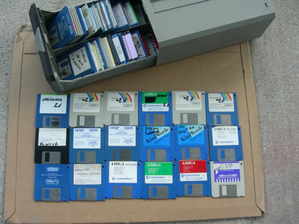 Amiga Disketten + Box (Gebraucht) in Cormondrèche für CHF 34 – mit ...