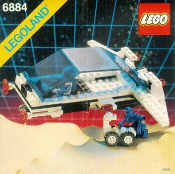 Lego space futuron 6884 aero module raumschiff (Gebraucht) in ...