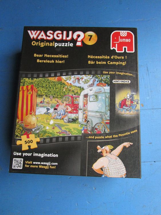 Puzzle Wasgij 7 17255 Jumbo 500 Teile 25 x 20 cm (Gebraucht) in ...