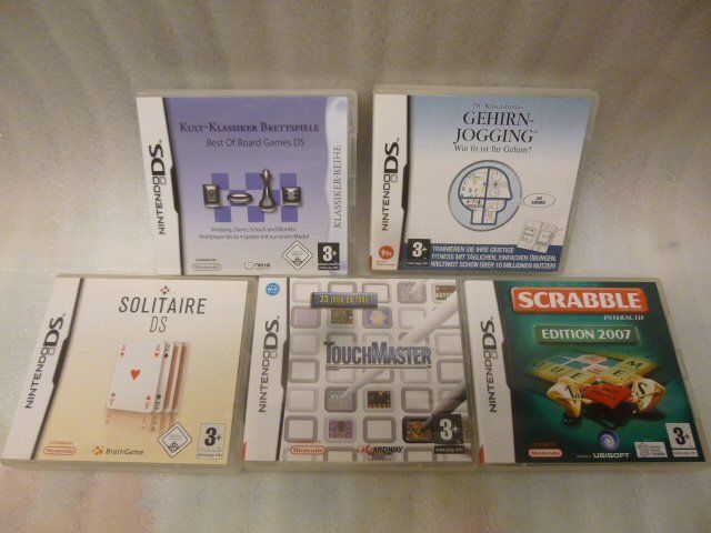 5x Intelligenzspiele / jeux d'intelligence - Nintendo DS (Gebraucht) in ...