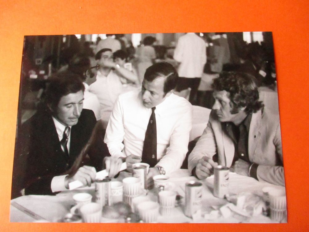 Jo Siffert Rico Steinemann & Steve McQueen kein Autogramm | Kaufen auf ...