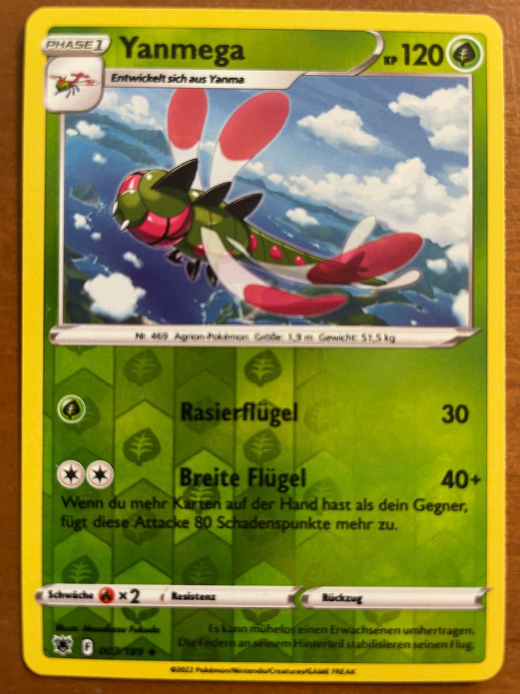 Pokemon Yanmega Reverse (Versand gratis) (Neu (gemäss Beschreibung)) in ...