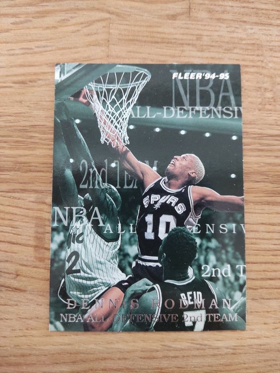 Dennis Rodman Fleer 94-95 All Star Trading Card (Gebraucht) in Magden ...