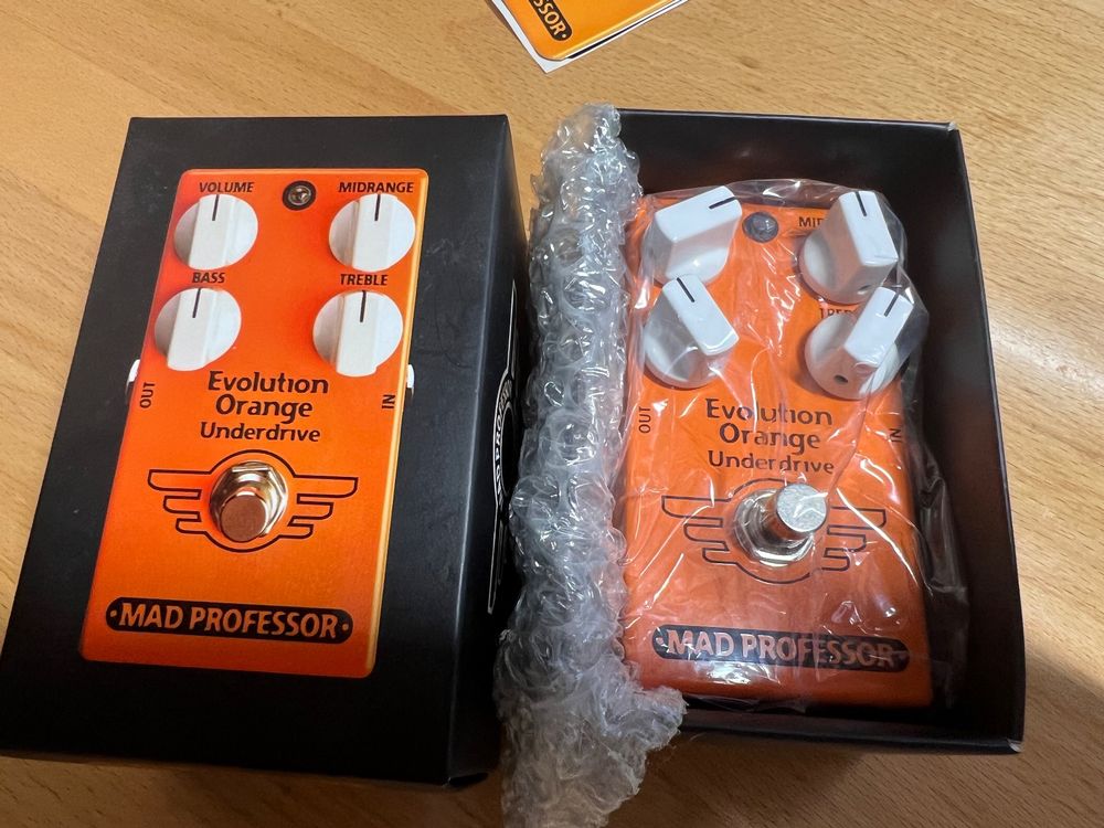 Mad Professor Evolution Orange Underdrive Guitar Effect(neu) (Gebraucht ...