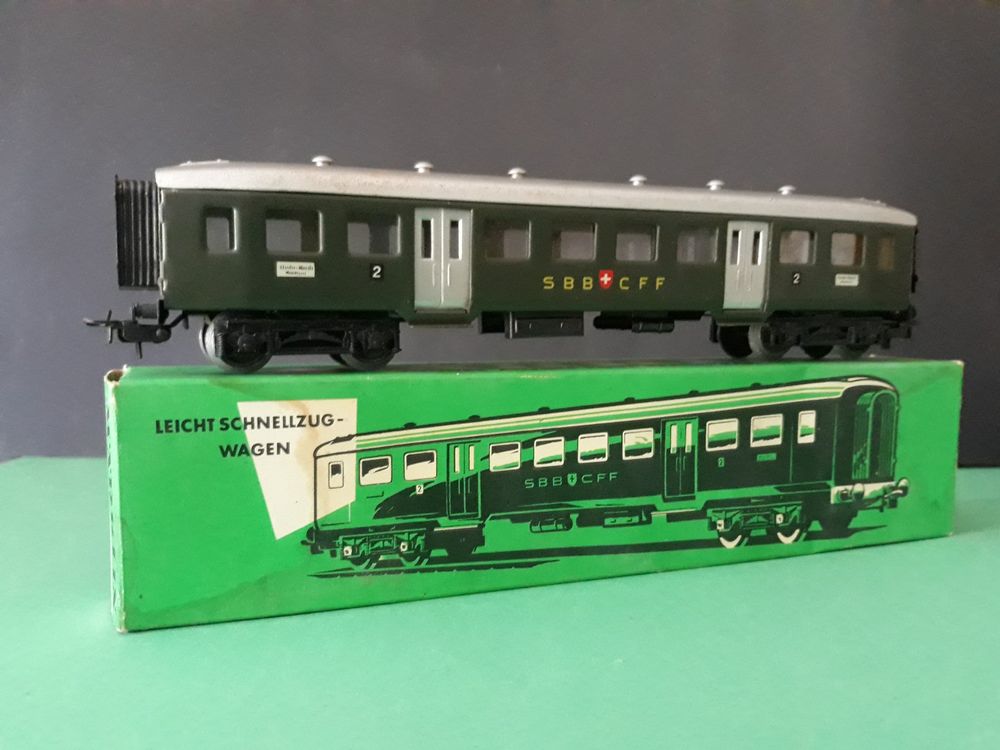 Vettura per treno rapido leggero vintage Märklin 4038 HO | Kaufen auf ...