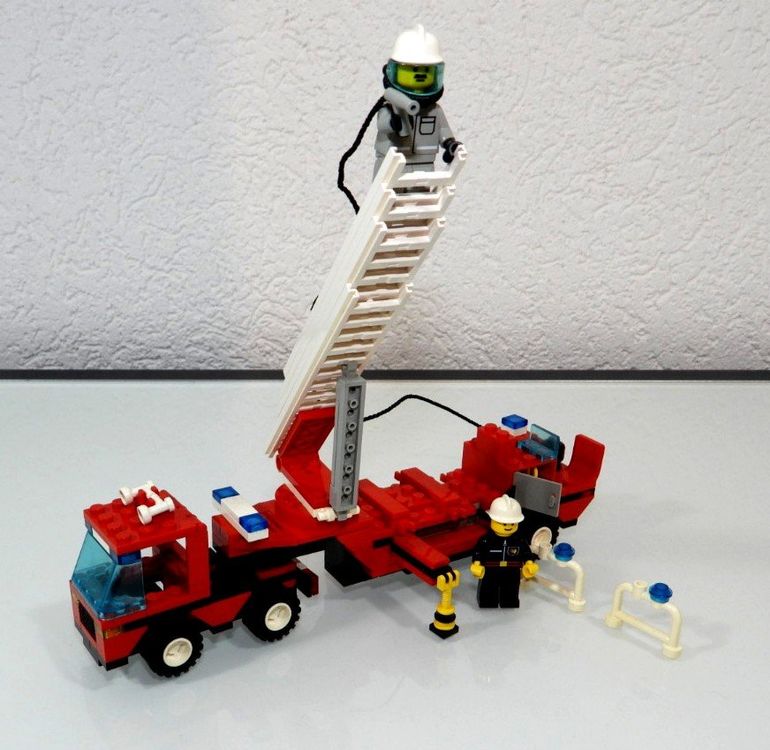 LEGO SYSTEM 6340 FEUERWEHR TRUCK MIT DREHLEITER | Kaufen auf Ricardo