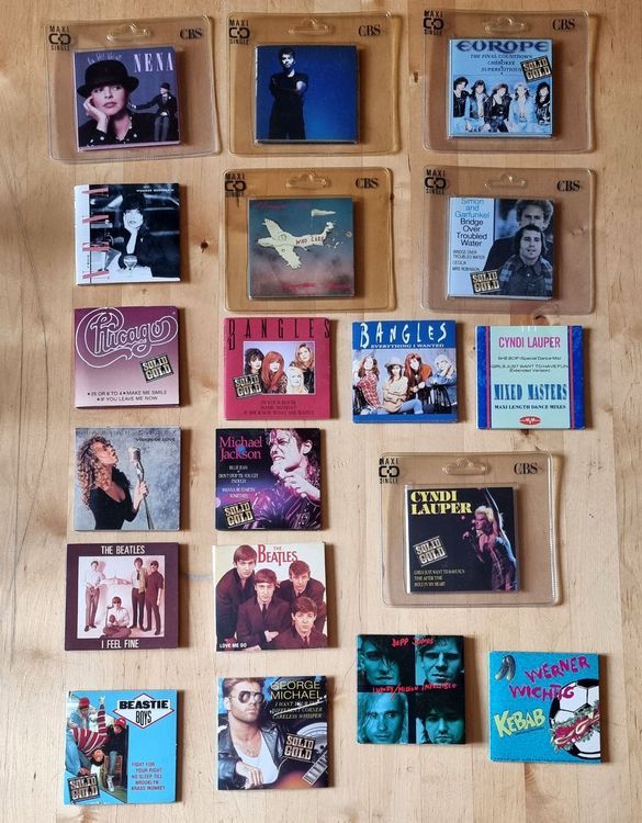 Sammlung CD-Maxi-Singles (Mini-Format 8 x 8 cm) absolut rar! | Kaufen ...