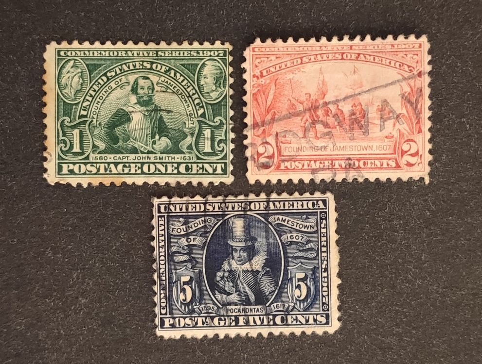 USA - 1907, Jamestown Exposition, Satz gestempelt | Kaufen auf Ricardo