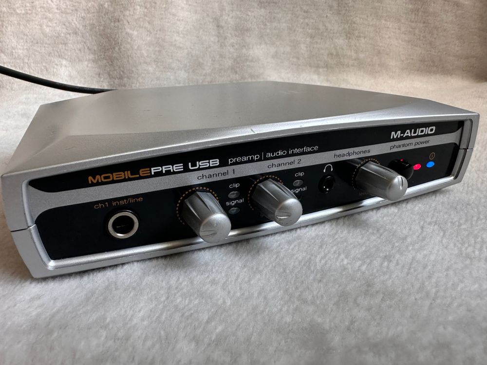 M-Audio MobilePre USB Audio Interface Soundkarte np160.- (Gebraucht) in ...