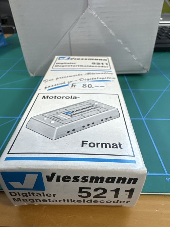 Viessmann Digitaler Magnetartikel Decoder 5211 (Neu und originalverpackt) in Füllinsdorf für CHF ...
