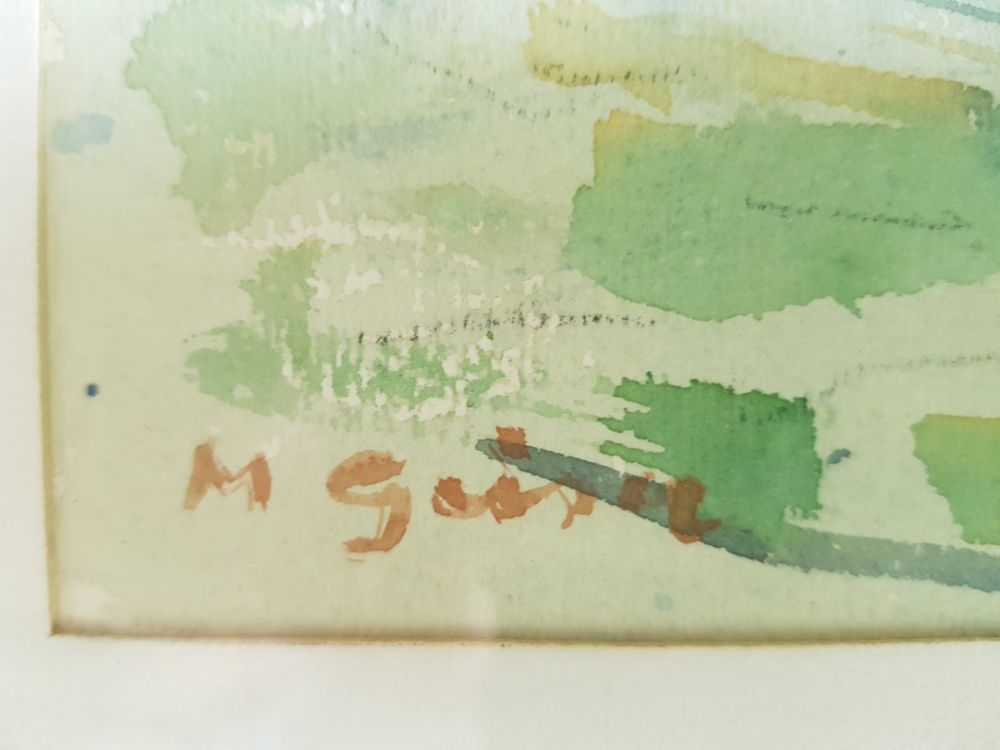 Max Rudolf Geiser (1903-1976) Langenthal - Meilen signé (Gebraucht) in ...