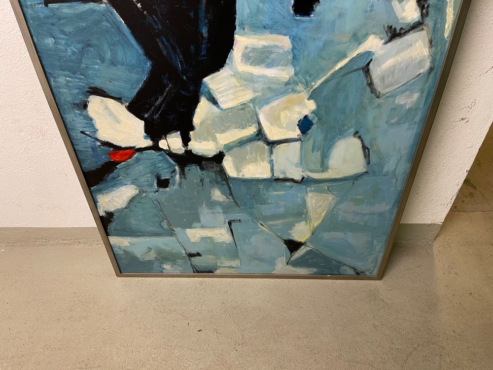 Sehr grosse Ölgemälde mit Signatur Nr (67) | Kaufen auf Ricardo