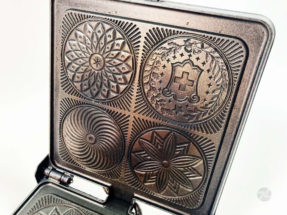 Brezeleisen JURA Modell 142 Fer à Bricelets Bretzeleisen | Kaufen auf ...