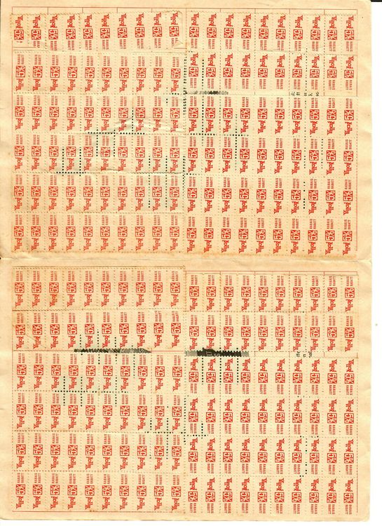 Timbres rabais VILARS 1968 feuilles completes valeur 2.40CHF | Kaufen ...