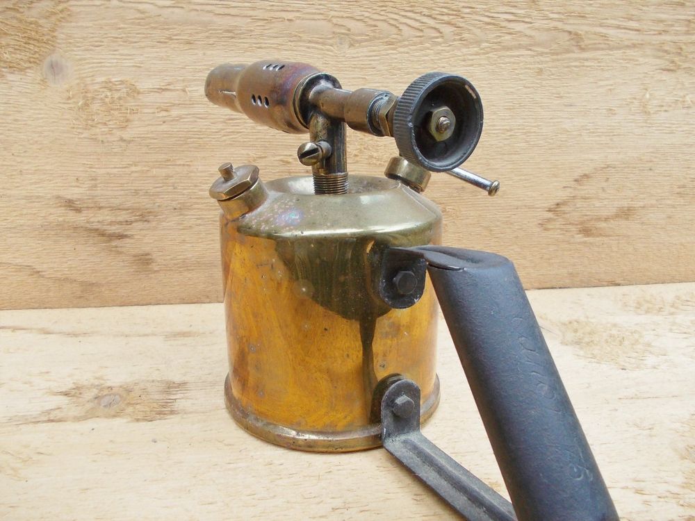 Antike Lötlampe CANON 75 Messing Brenner (Gebraucht) in Gsteigwiler für ...
