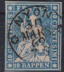 Schöner Strubel 23Ga mit V-O NYON+++ signiert RENGGLI (Gebraucht) in Samnaun-Compatsch für CHF ...