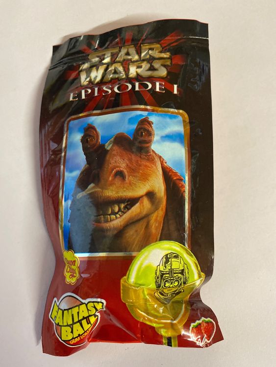 Sucette Star Wars Episode I, 2002./ RARE (Neuf avec emballage d'origine ...