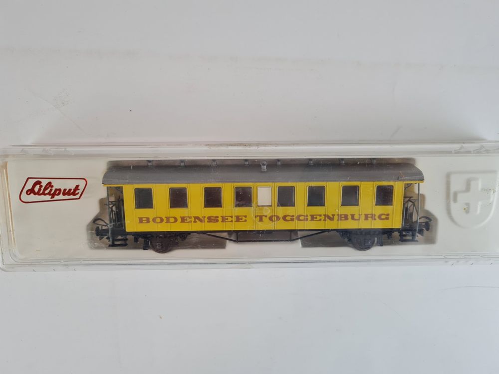 Liliput 27850 Personenwagen Bodensee Toggenburg gelb H0 1:87 (Neu (gemäss Beschreibung)) in ...