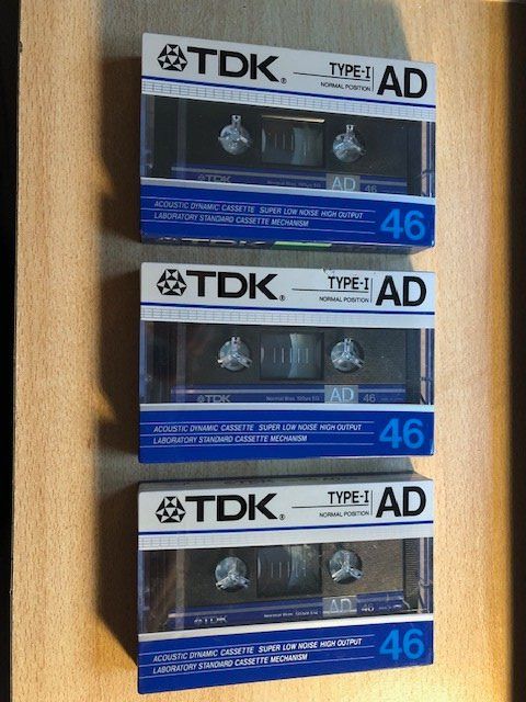 TDK AD 46 NEU und originalverpackt 3 Stück!!! | Kaufen auf Ricardo