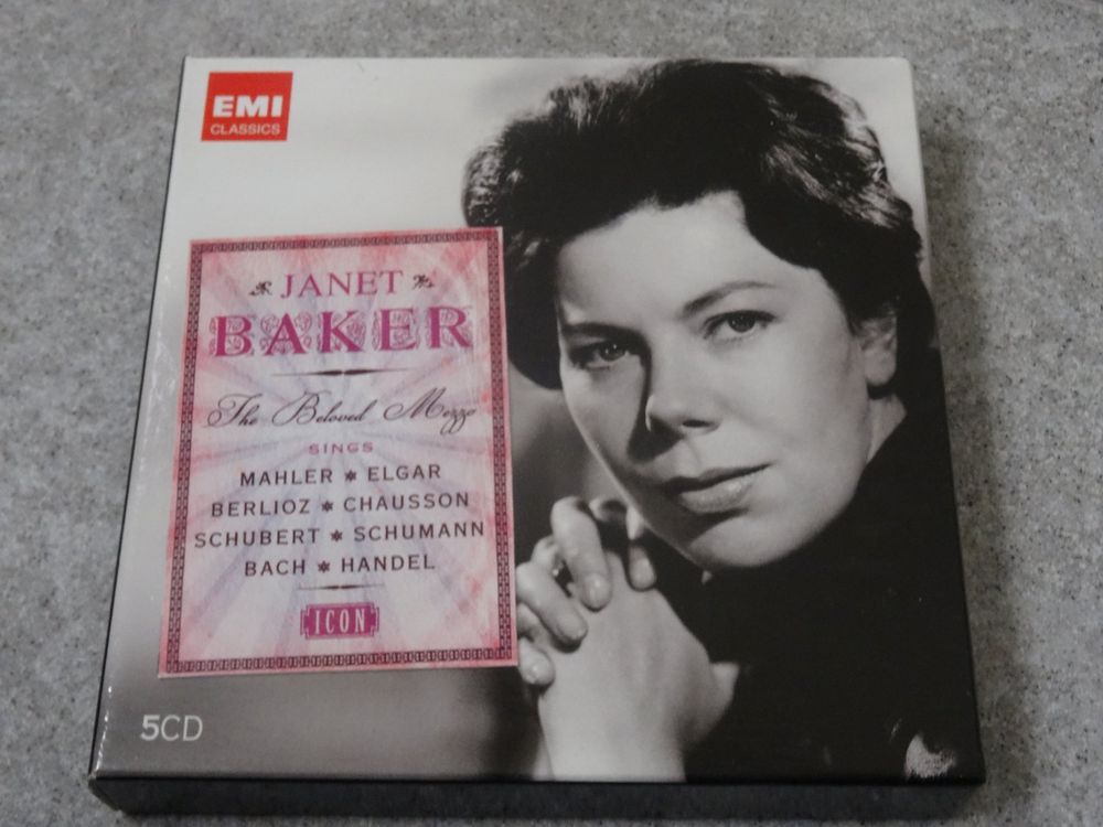 Janet Baker - The Beloved Mezzo 5 CD BOX (Gebraucht) in Olten für CHF ...