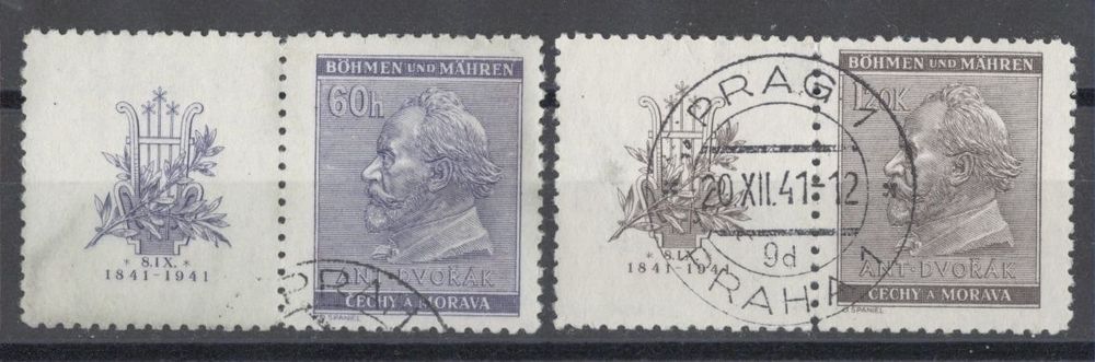 Protektorat B+M 1941, 100. Geb . von A. Dvorak (Gebraucht) in Zürich für CHF 2 – mit Lieferung ...