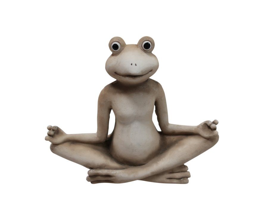 Frosch aus Polyresin 15 cm / Dekoration Frühling | Kaufen auf Ricardo