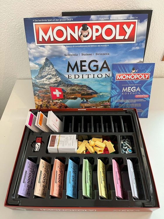 Monopoly Mega Edition Schweiz | Kaufen auf Ricardo