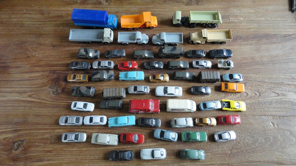 55 LKW und Fahrzeuge für Modellbau HO (Gebraucht) in Rheinfelden für ...