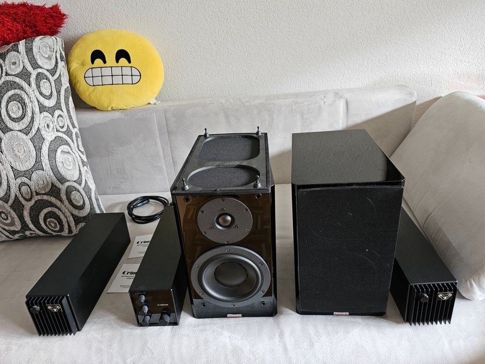 Lautsprecher Dynaudio 140 + Verstärker Crimson C610C +CS630D | Kaufen ...