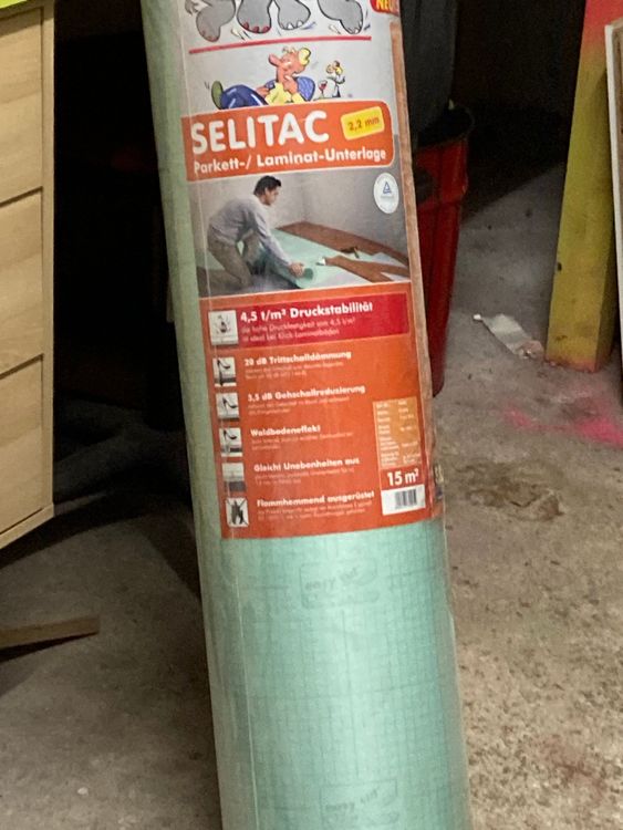 SELITAC Parkettunterlage 4,4t/m2 | Kaufen auf Ricardo