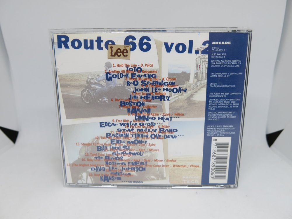 2 CD: Route 66 + Route 66 Vol. 2 (Gebraucht) in für CHF 1.1 – mit Lieferung auf Ricardo kaufen