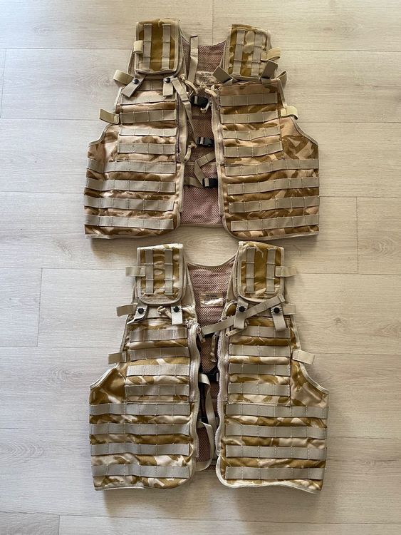 Original Brit. Weste Load Carrying MOLLE DPM desert Modular (Gebraucht ...