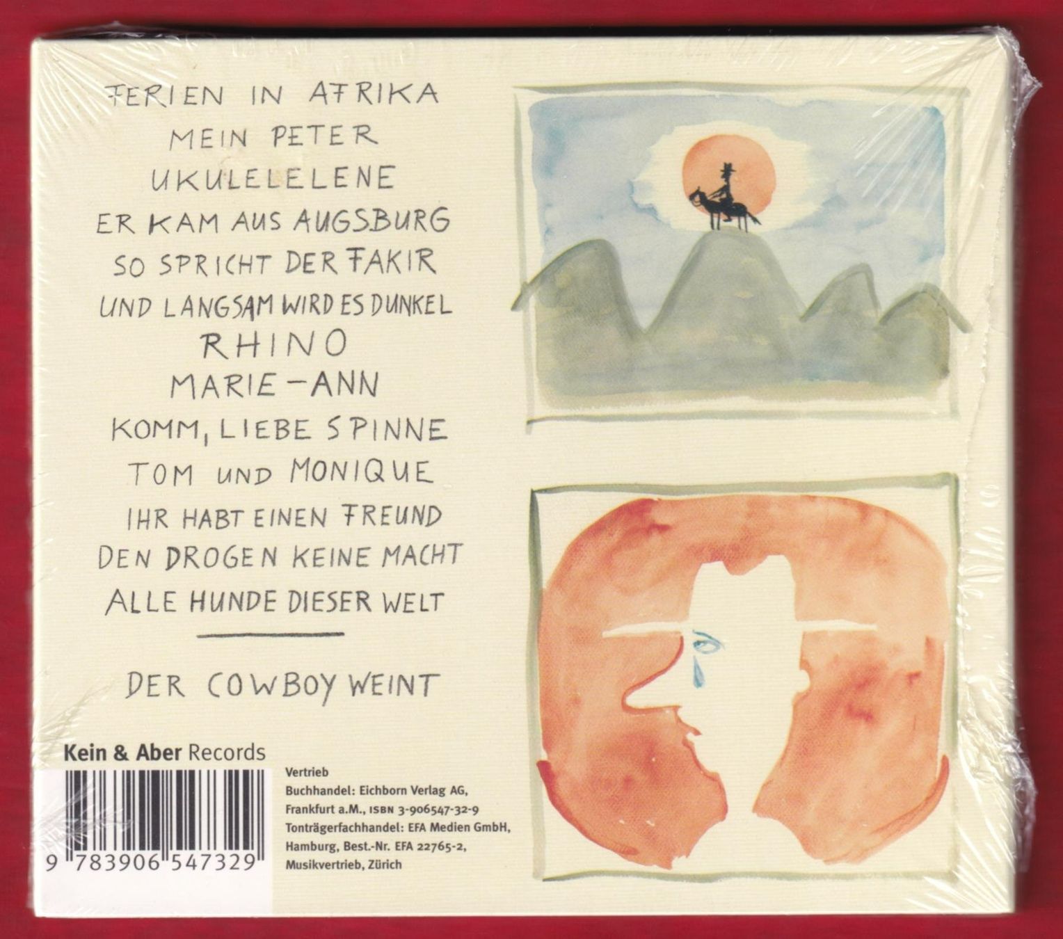 Ernst Kahl & Kayser - Der Cowboy Weint (CD) (Gebraucht) in Zürich für ...