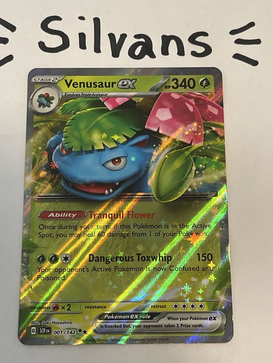 Venusaur ex 001/142 Stellar Crown Englisch (Neu (gemäss Beschreibung)) in Wil SG für CHF 5.9 ...