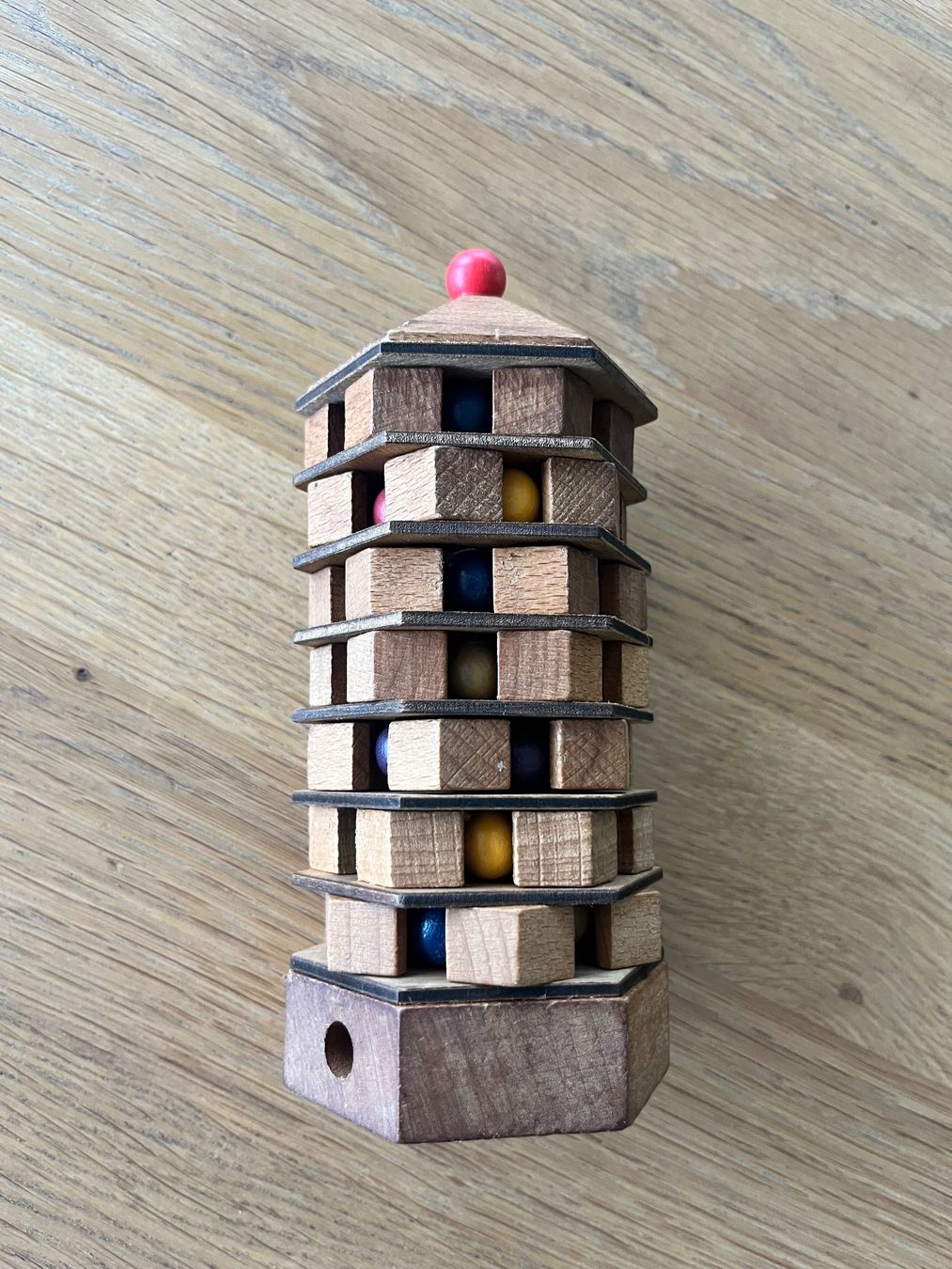 Holzpuzzle "Chinese Pagoda" aus der Reihe "True Genius" (Neu (gemäss ...