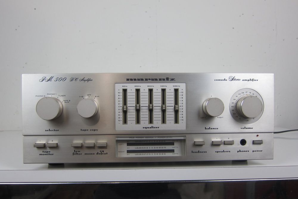 Marantz PM 500 DC Vintage Stereo Verstärker (Gebraucht) in Fahrweid für ...
