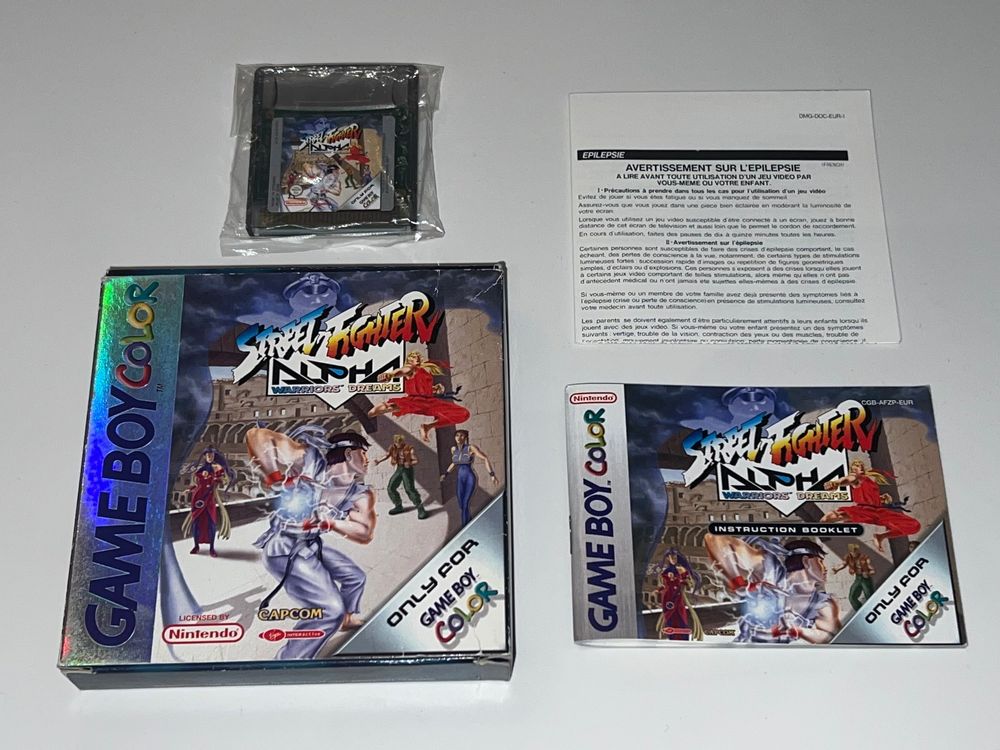 Game Boy Color (GBC) Spiel - Street Fighter Alpha (OVP) (Gebraucht) in ...