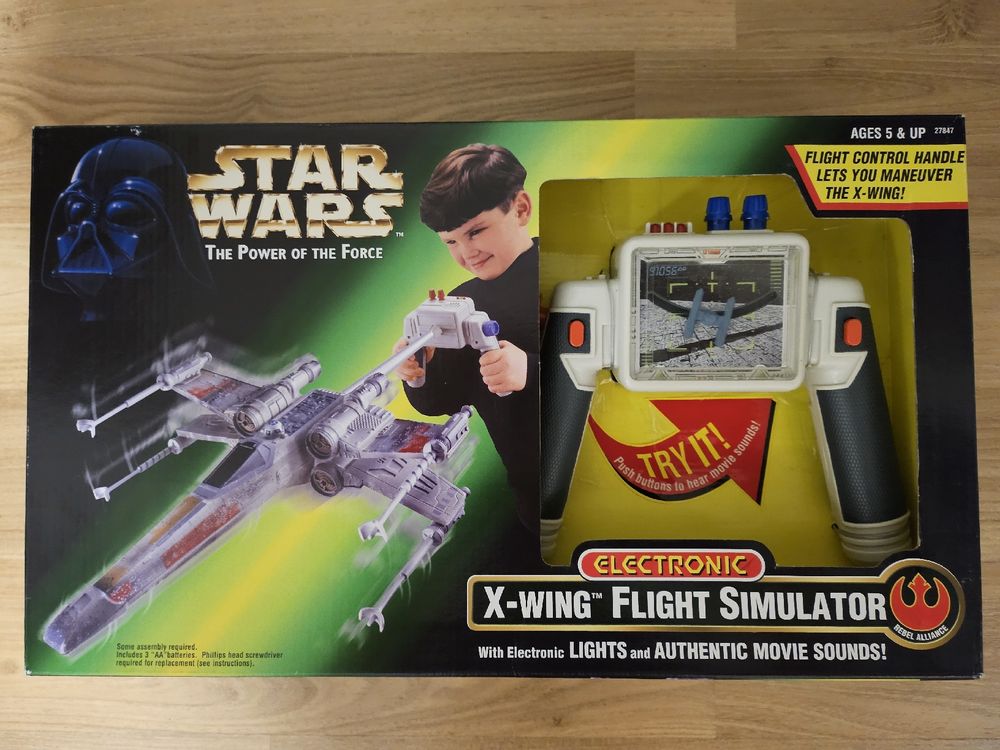 Star Wars X-Wing Electronic Flight Simulator Neuverpackt. (Neu und ...