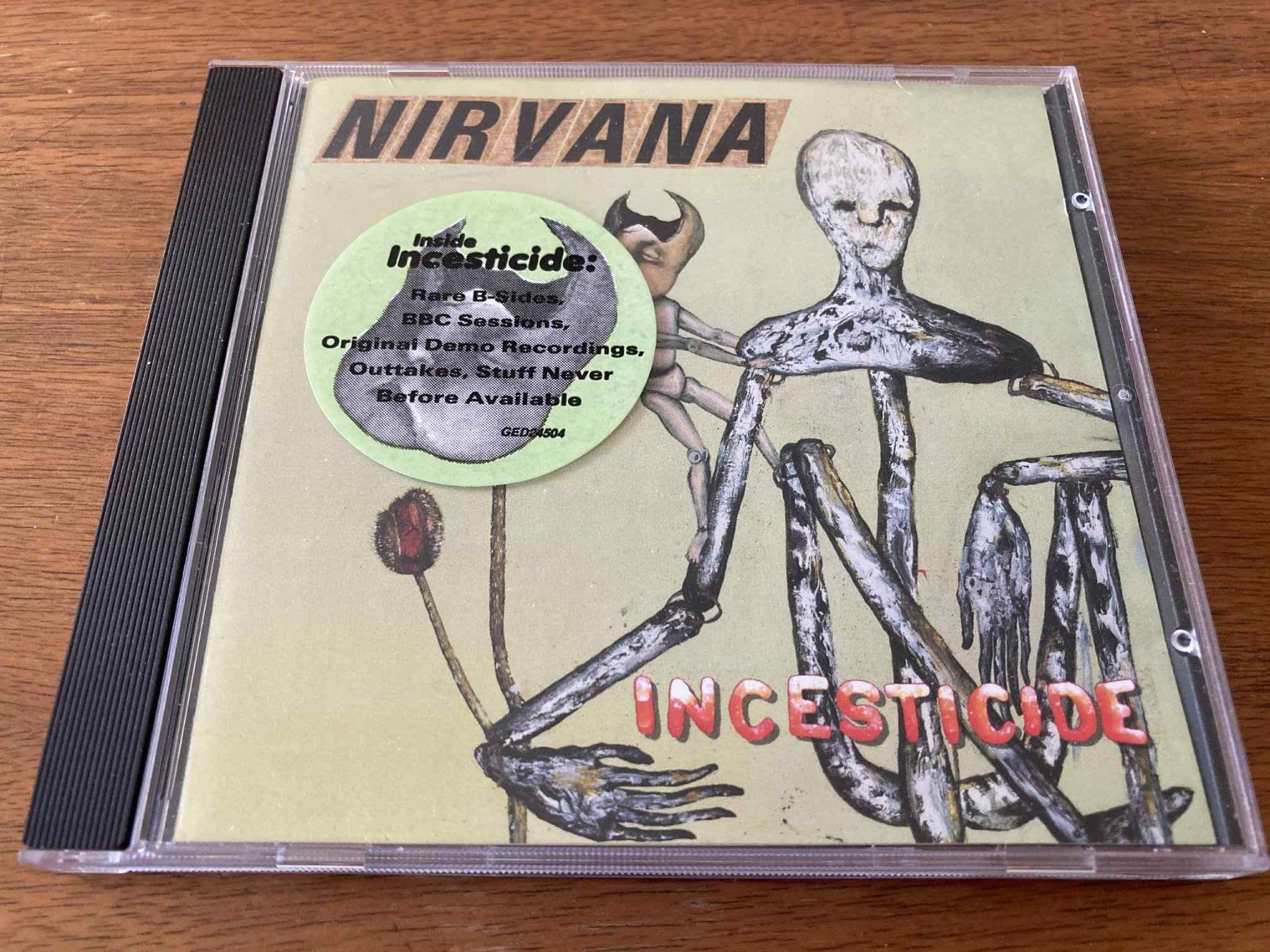Nirvana - Insecticide (B-Sides, Rarities, Demos, BBC) CD (Gebraucht) in ...